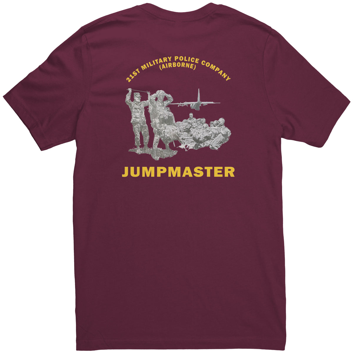 Ranger Skull Front - Jumpmaster Silhouette Back – American Patriot ...